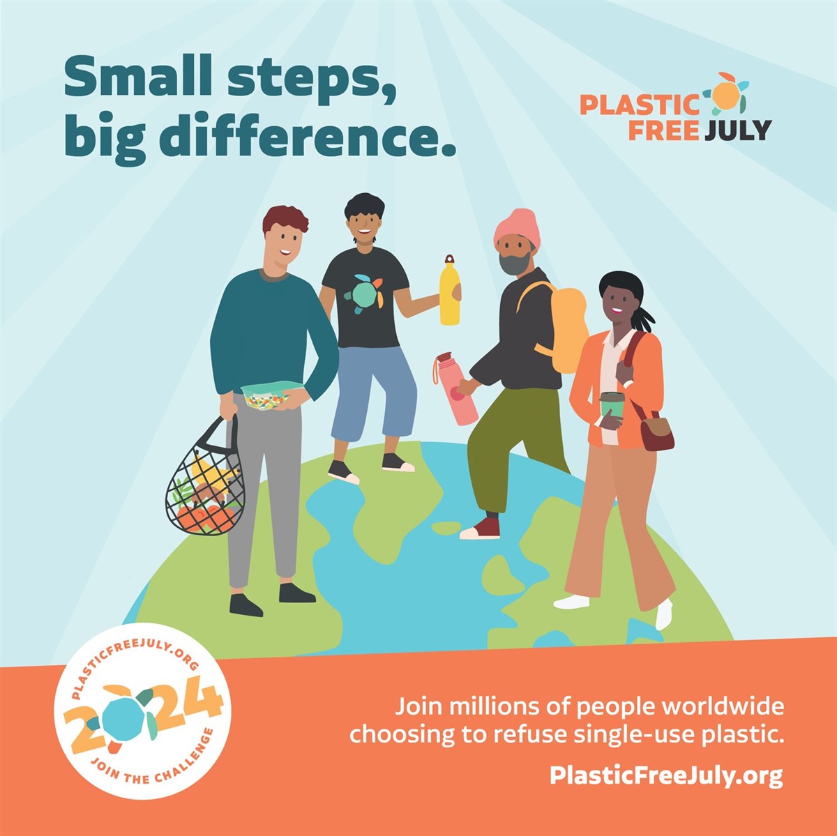 Go plastic free this July | City of Whittlesea